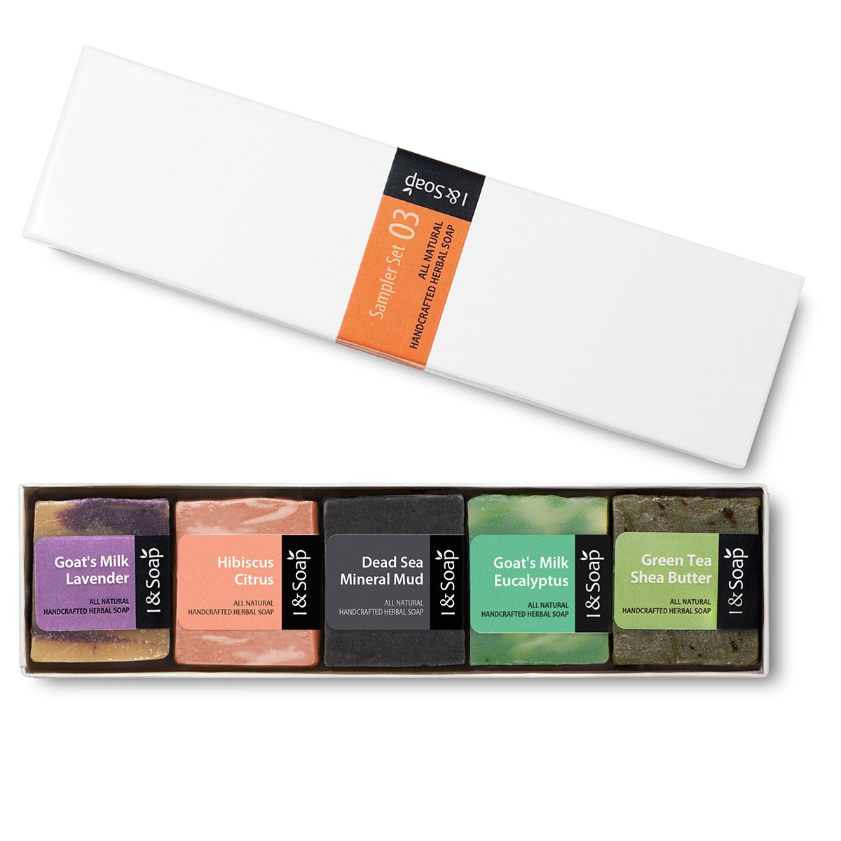 Amazon.com: I & SOAP, 5pcs Mini Sampler Set (02) - Guest Soap - Travel ...