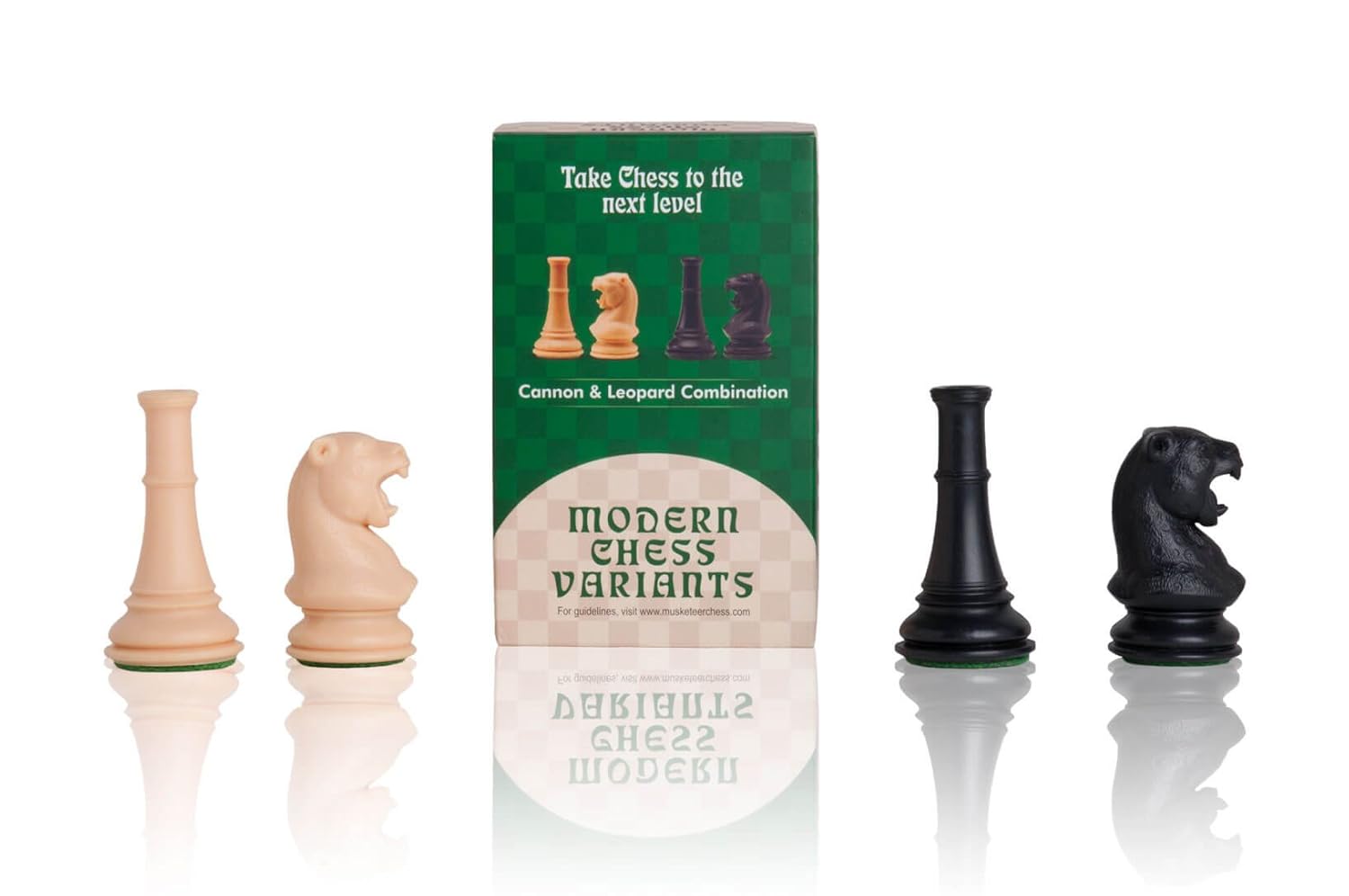 Amazon.com: Leopard and Cannon - Musketeer Chess Variant Kit - 4 Set ...