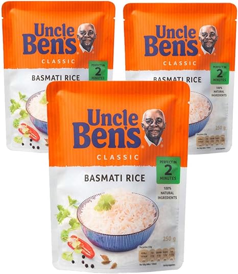 Uncle Ben's Basmati Rice 3 x 250g: Amazon.co.uk: Grocery