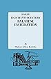 Early Eighteenth Century Palatine Emigration: Walter A. Knittle ...
