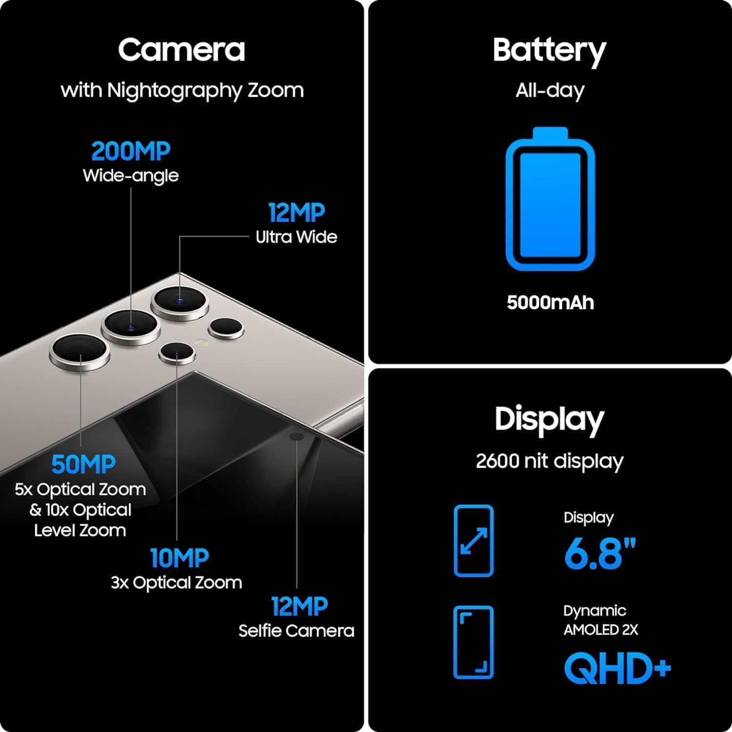 Mua SAMSUNG Galaxy S24 Ultra SM-S928B/DS 12GB 256GB Dual Sim Factory ...