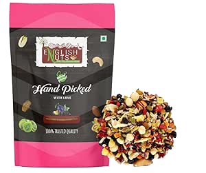 ENGLISH NUTS-THE DRY FRUITS HOUSE Superfood Trail Mix 1Kg- Almonds ...