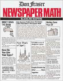 Amazon.com: Newspaper Math (9780866510998): Don Fraser: Books