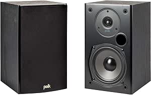 Amazon.com: Polk Audio T15 100 Watt Home Theater Bookshelf Speakers ...