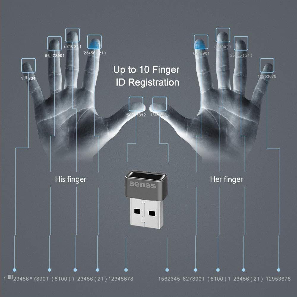 Mua USB Fingerprint Reader for Windows 10 Hello Fingerprint Scanner ...