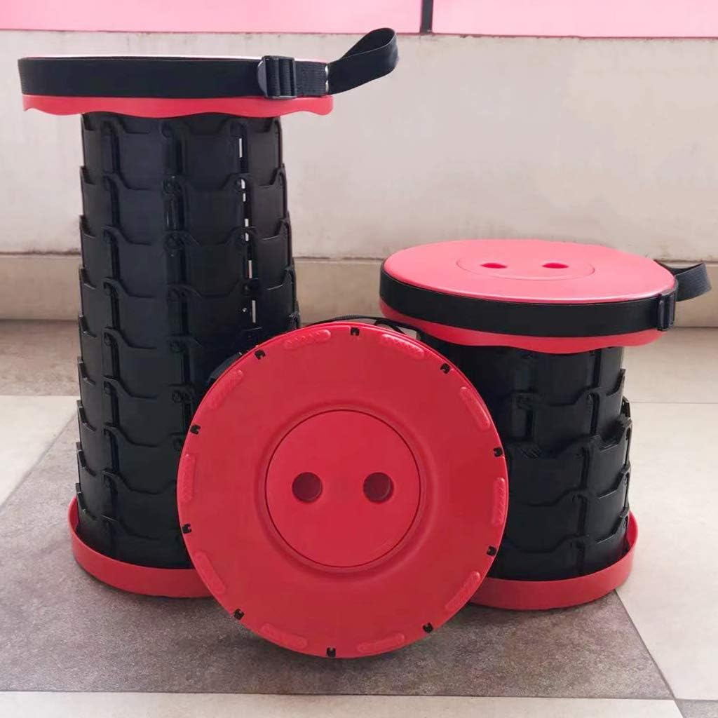 Portable Retactable Stools 2 Packs, Adjustable Telescopic Stool for ...