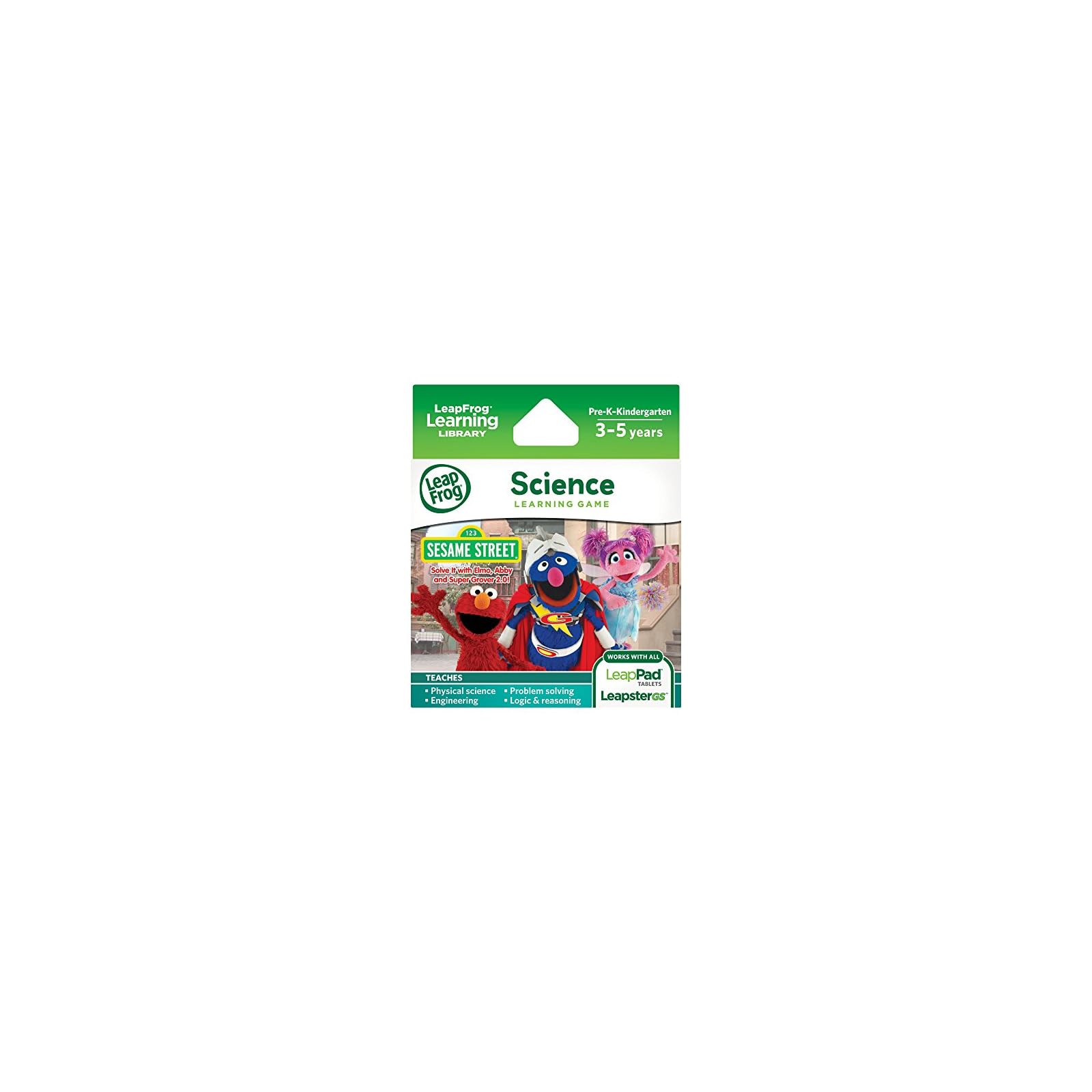 LeapFrog Learning Game: Sesame Street Solve it with Elmo (for LeapPad ...