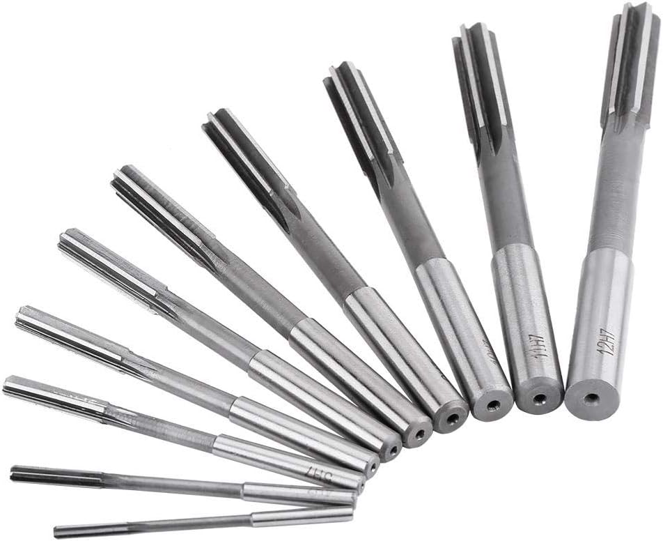 Maschinenreibahle, 3/4/5/6/7/8/9/10/11 / 12mm Schnellarbeitsstahl HSS ...