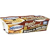 Amazon.com : Minute Ready-to-Serve Brown and Wild Rice, Microwavable ...