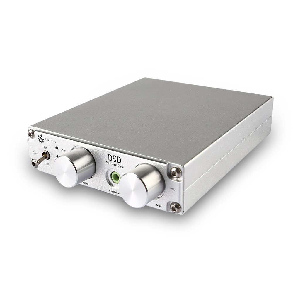 Desktop Mini USB DAC, DEAFidelity Leaf Audio DSD-2 Amanero Mini Digital ...