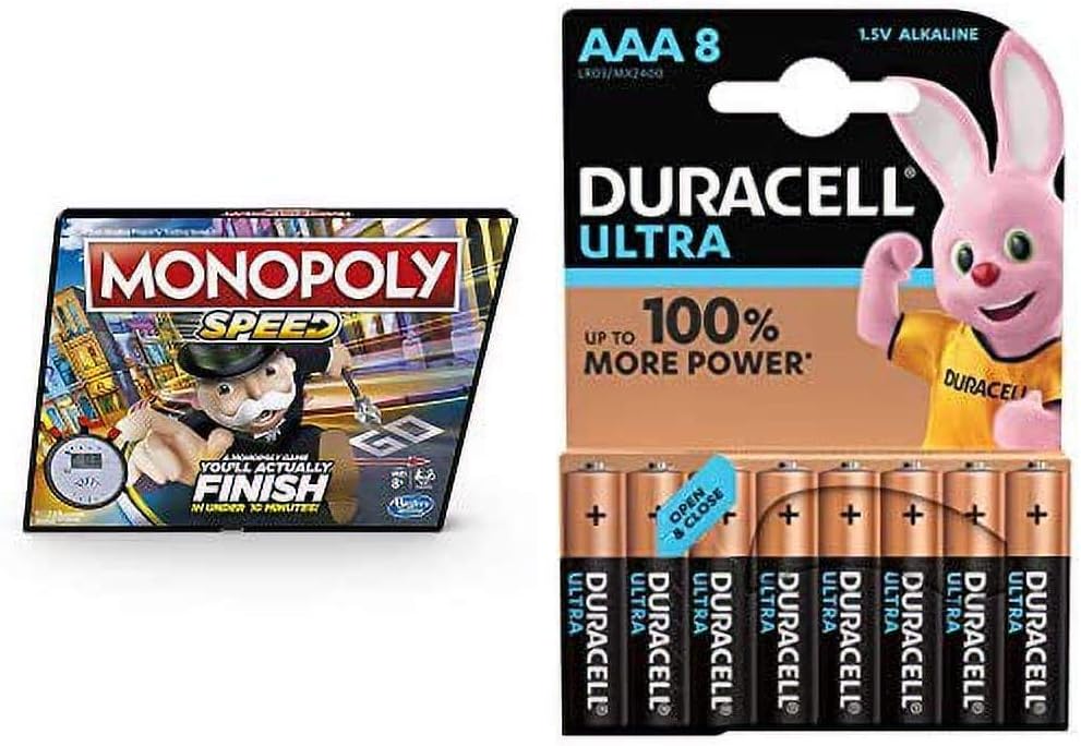 Monopoly Speed Board Game, Play Monopoly in Under 10 Minutes, Fast ...