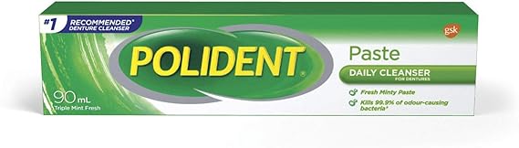 Polident Denture Cleanser Paste, 90ml: Amazon.ca: Beauty