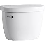 Kohler K-4418-RA-0 Cimarron Class Six Toilet Tank with Right-Hand Trip ...