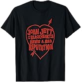 Amazon.com: Joan Jett and the Blackhearts - Bad Reputation T-Shirt ...