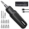 Electric Screwdriver Set, 4V Cordless Rechargeable Screwdriver with 250 ...
