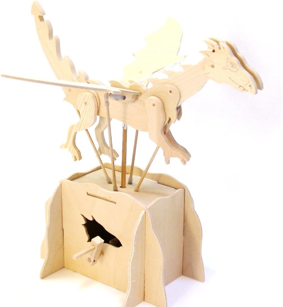 Pathfinders Make Your Own Flying Dragon Wooden Automaton Kit – BigaMart
