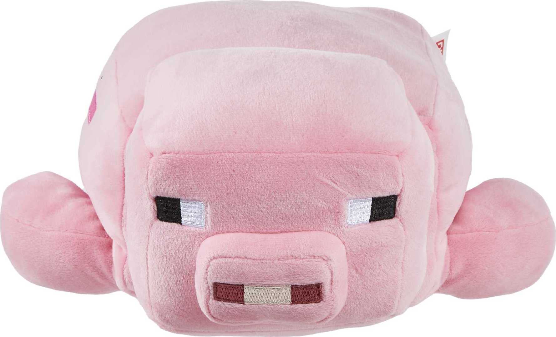 Mua Mattel Minecraft Plush Pig 12-inch Stuffed Animal Figure, Floppy ...