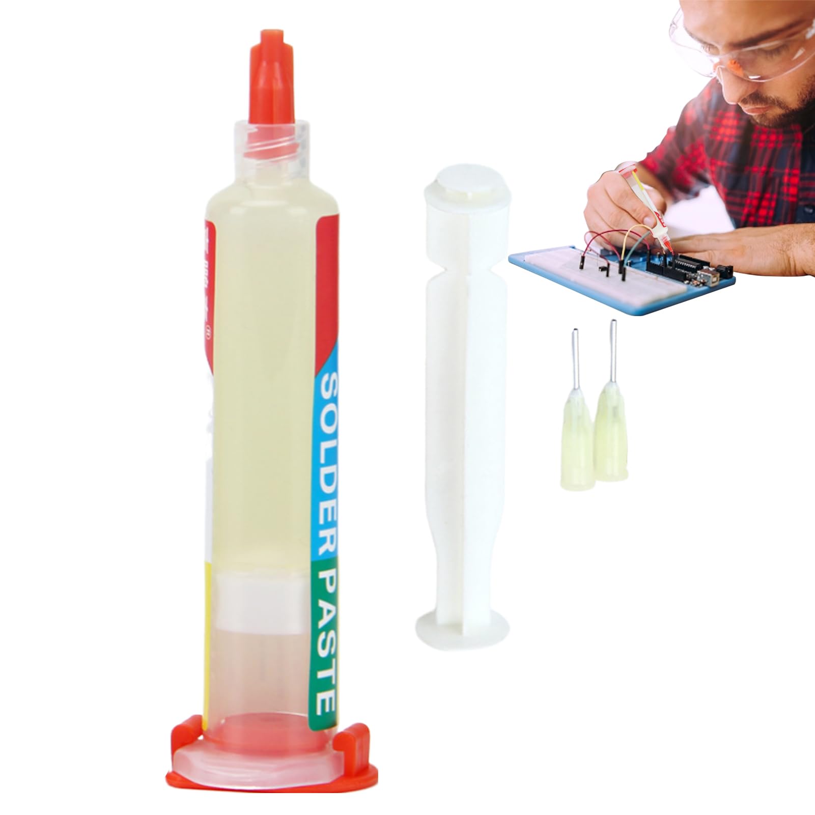 Mua Solder Paste Flux Syringe Type 3.3 fl oz (10 ml), 3 Types, Flux ...