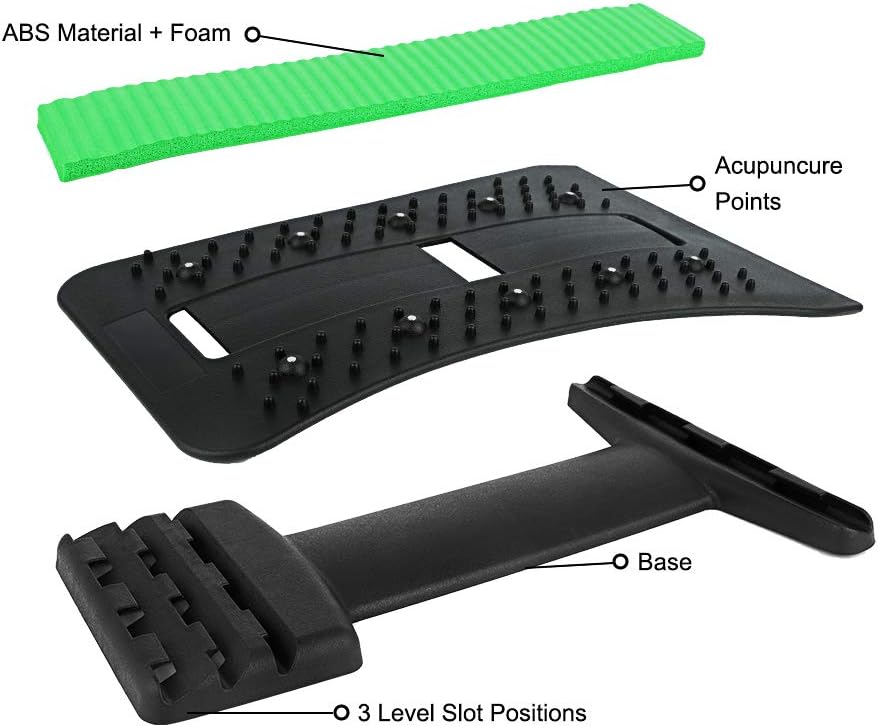 YINING Lumbar Correction Support Device, Multi-Layer Back Stretching ...