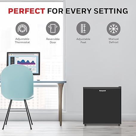Mua Honeywell Mini Compact Freezer Countertop, 1.1 Cubic Feet, Single ...
