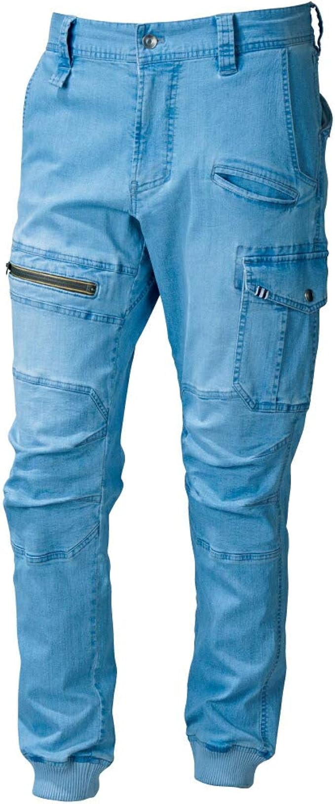 Amazon.co.jp： 寅壱 デニム カーゴジョガーパンツ 8970-235 TORAICHI ストレッチ 軽量 夏 接触冷感 デニム作業着 パンツ ジョガーパンツ かっこいい 作業服 鳶 ...