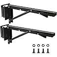Amazon.com: 11.5 Inch Double Fittings E Track Shelf Bracket - Durable ...