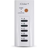 i>clicker student remote (Gen1): Radio Frequency Classroom Response ...