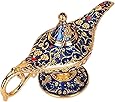 Amazon.com: Gusnilo Collectable Rare Legend Aladdin Magic Genie Light Lamp Pot Classic (Golden ...
