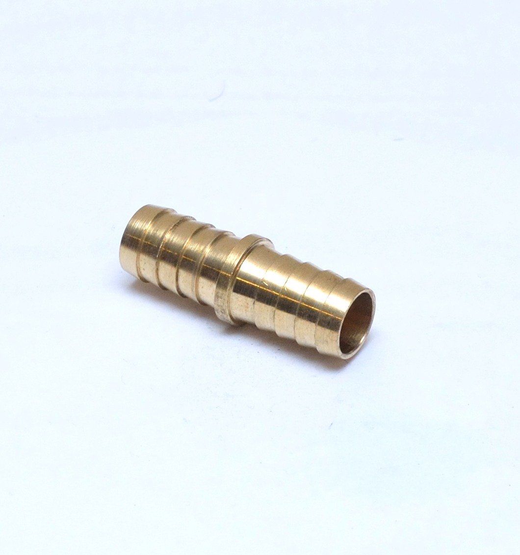 Double Barbed Hose Splicer Repair For 3 8 ID Hose And Tubing Air Water