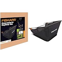 Amazon.com : Fiskars StaySharp Grass Catcher, Capacity: 18 litres ...