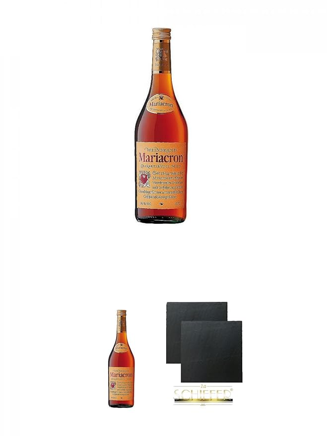 Mariacron Weinbrand 0,7 Liter + Mariacron Weinbrand 0,7 Liter ...