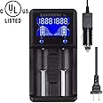 Amazon.com: Universal Battery Charger EASTSHINE S2 LCD Display Speedy ...