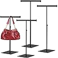 Amazon.com: Leinuosen 4 Pcs Tabletop Purse Display Stand T Shaped ...
