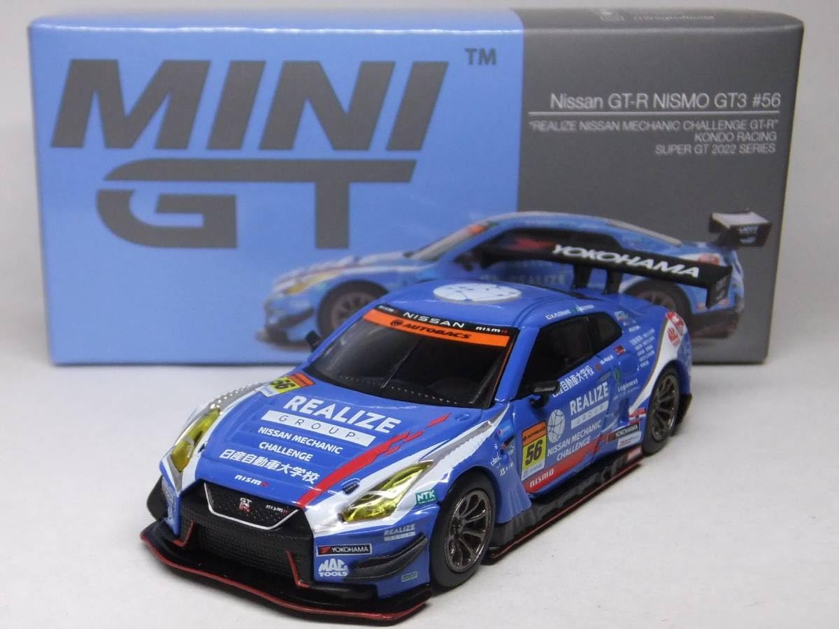 Mua MINI GT Nissan GT-R NISMO GT3 SUPER GT 2022 Series #56 REALIZE KONDO RACING MGT00486-L Super ...