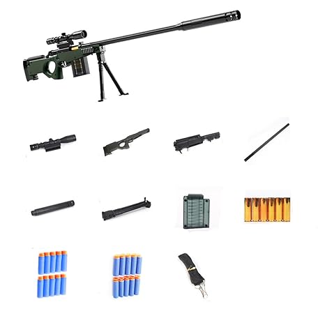Mua AWM CS Sniper 98k EVA Soft Bullet Toy Gun Toy Gun Rifle Realistic Shell Exhaust Exhaust Eva ...
