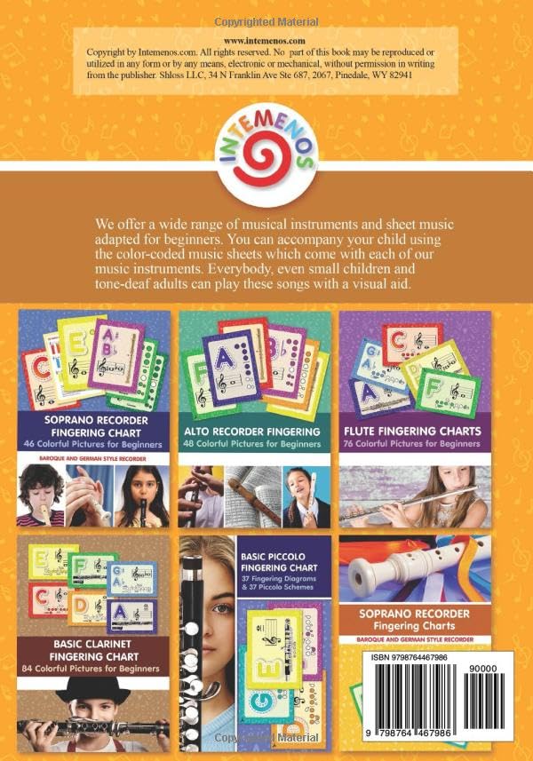 Mua Basic Saxophone Fingering Chart: for Soprano, Alto, Tenor, Baritone ...