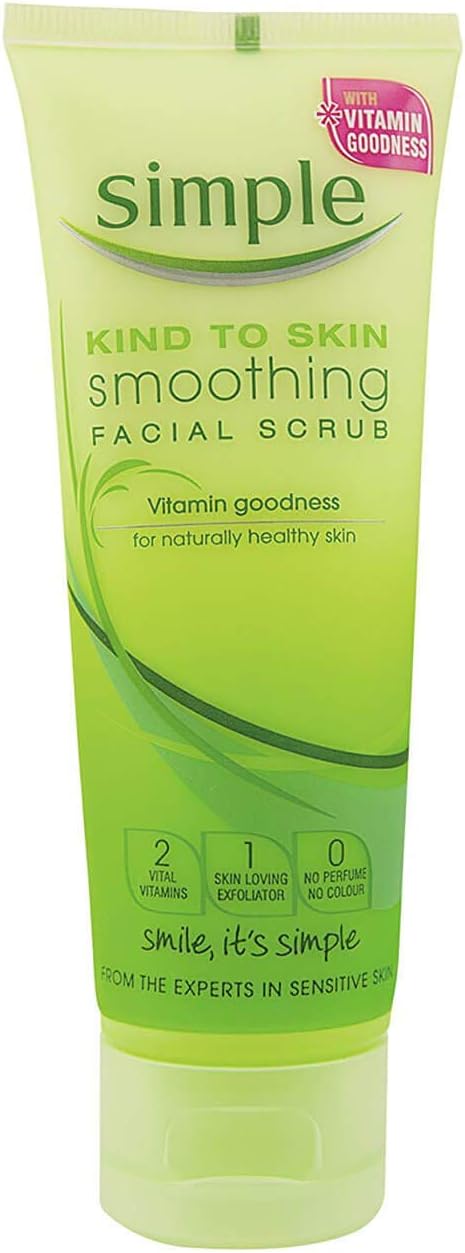 Simple Kind To Skin Smoothing Facial Scrub 75 ml: Amazon.co.uk: Beauty