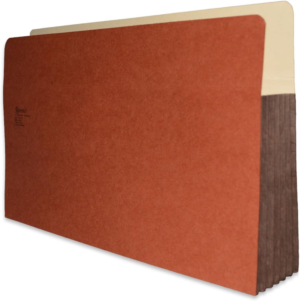Amazon.com : Redweld File Pocket, Top Tab, Legal Size with 5 1/4" Fully ...