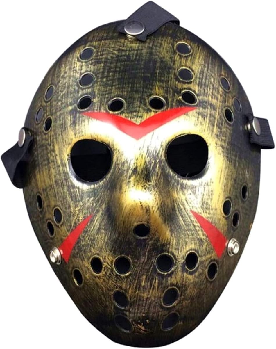 Wen XinRong Jason Mask Halloween Costume Horror Mask Cosplay Costume ...