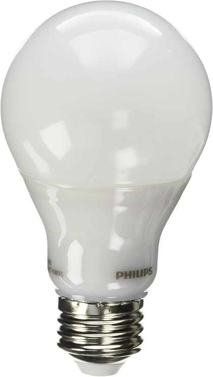 Philips 9.5W A19 2700K Warm White LED Dimmable Frosted Light Bulb - 60w ...