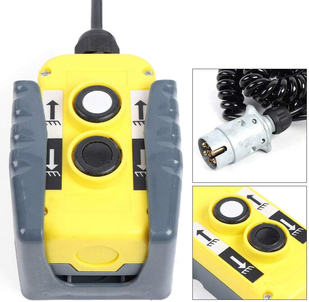 Amazon.com: 4 Wire Dump Trailer Remote Control Switch for Double-Acting ...