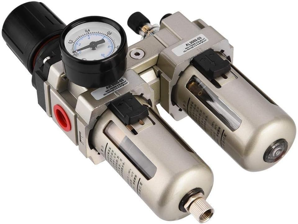 Air Pressure Regulator,AC3010-03 Aluminum Alloy Compressed Air Pressure ...