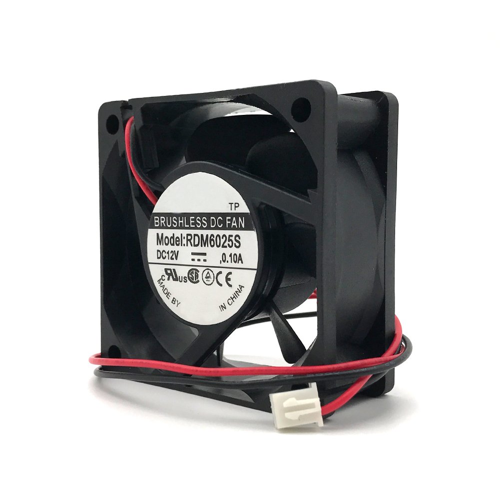 Electronic Cooling Fans RDM6025S 12V 0.10A 6CM 6025 2 wire axial ...