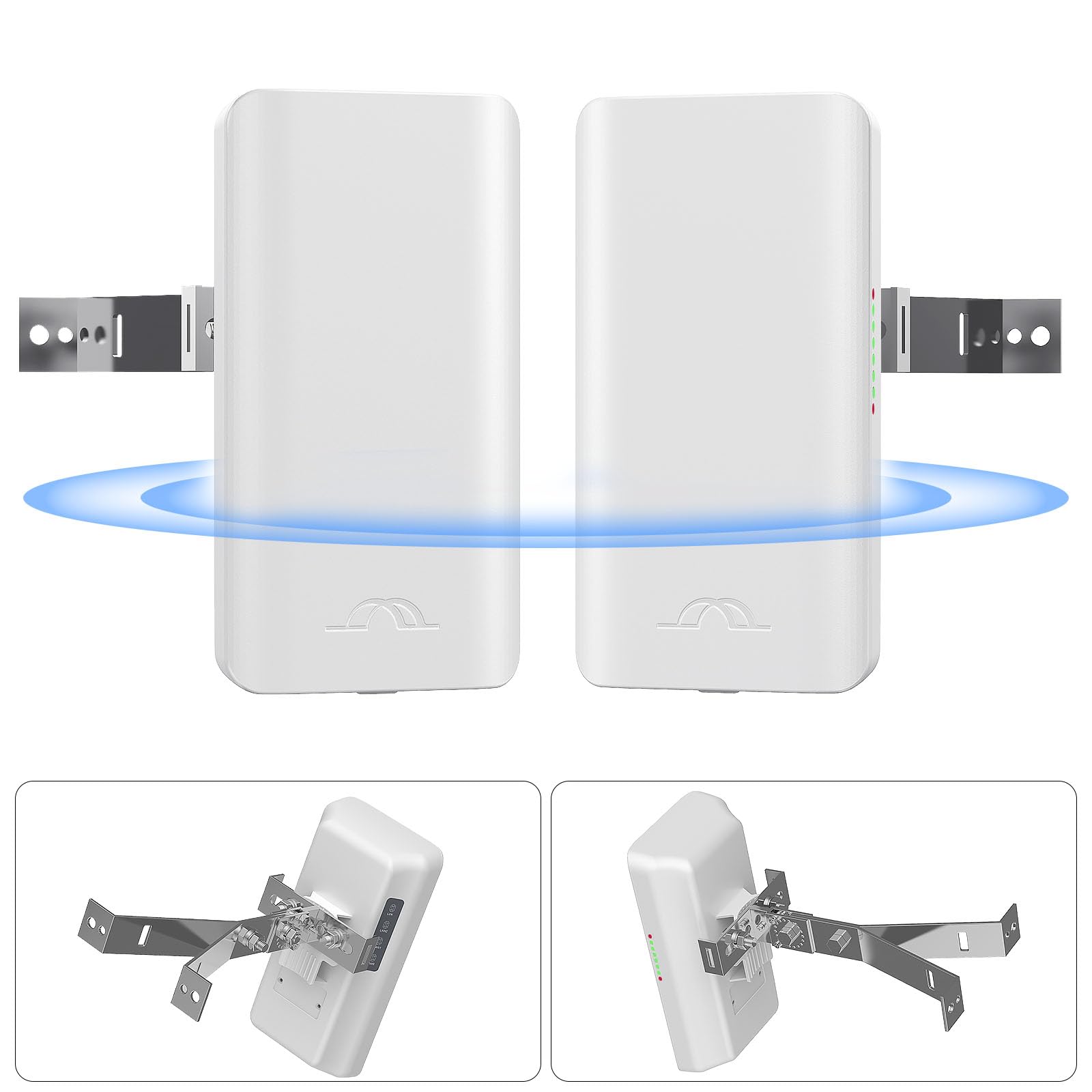 Mua 5.8GHz Point to Point Outdoor Wireless Bridge with 2 100 Mbps Ports ...