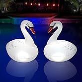 Amazon.com : Toodour Floating Pool Lights, 3 Packs Solar Flamingo Pool ...