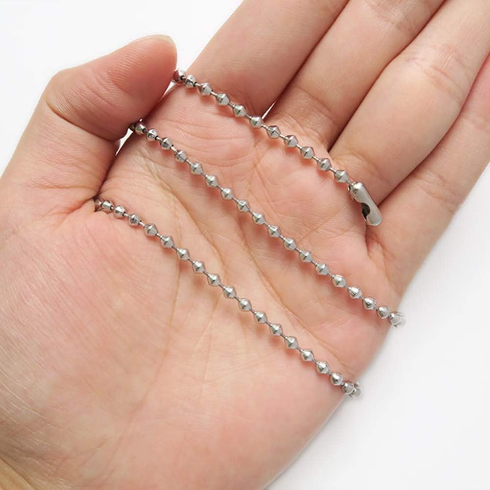 Kungfu Mall 4.5 mm Roller Blind Beaded Pull Chain Extension, 13 Feet ...