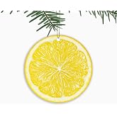Amazon.com: JarThenaAMCS 36Pcs Lemon Hanging Ornaments Summer Fruit ...