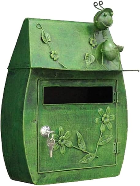 Wall Mounted Mailbox Locking Security Mailbox Waterproof Mailbox Nordic ...