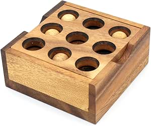 Amazon.com: Wooden Board Games Educational Sets Classic for Coffee ...