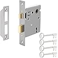 Upgraded Mortise Lock Replacement Parts, Vintage Old Style Indoor Mortise Lock Assembly Kit with ...